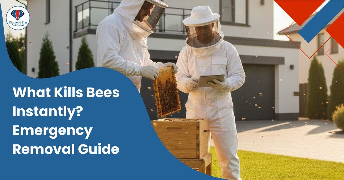 What Kills Bees Instantly? Emergency Bee Removal Guide